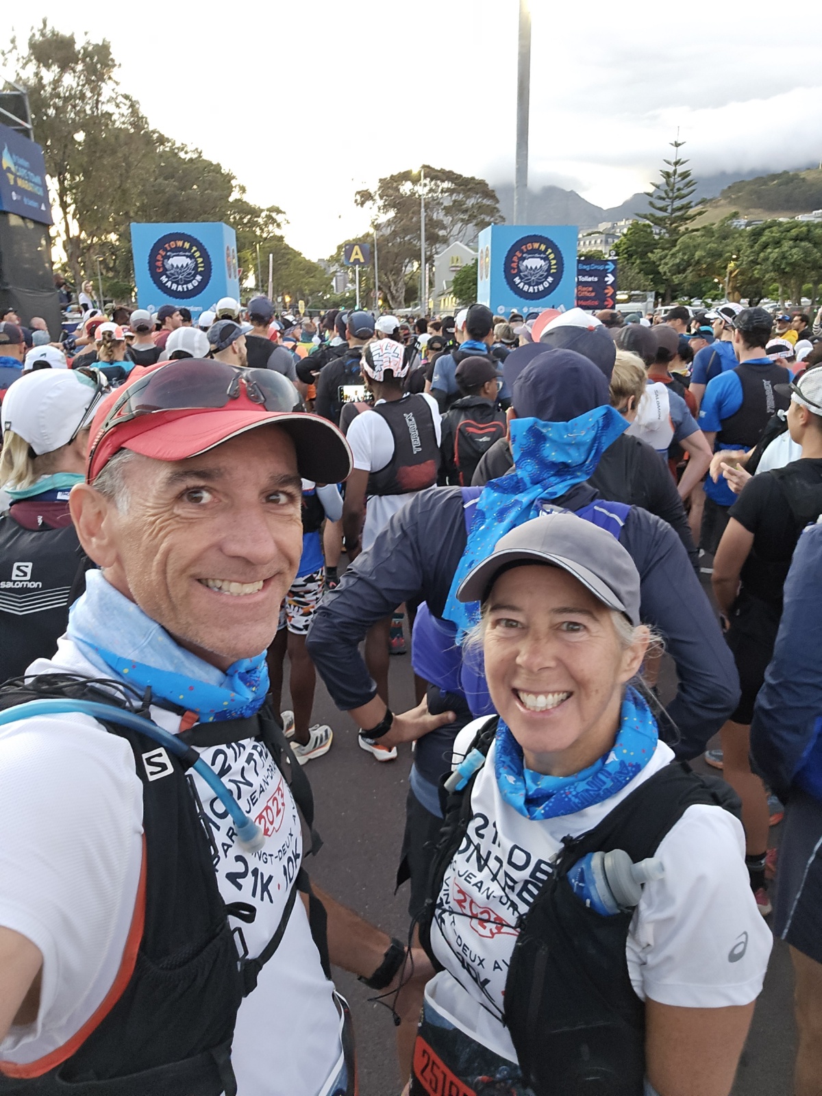 Cape Town Trail Marathon - Simon voyage